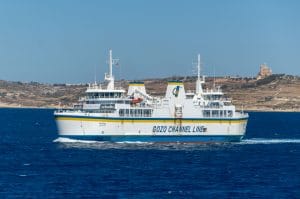 Ferry Boat to Gozo Island Malta